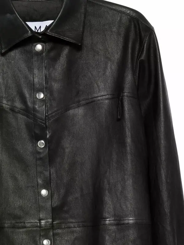 ALMAZ Button-fastening Panelled Shirt