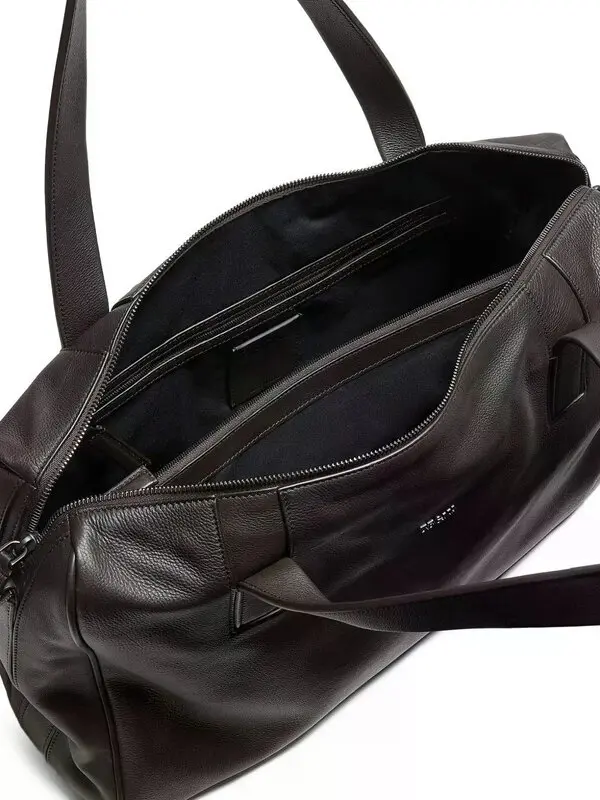 Zegna Leather Holdall Bag