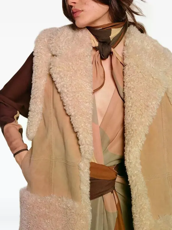 Johanna Ortiz Salty Air Shearling Vest