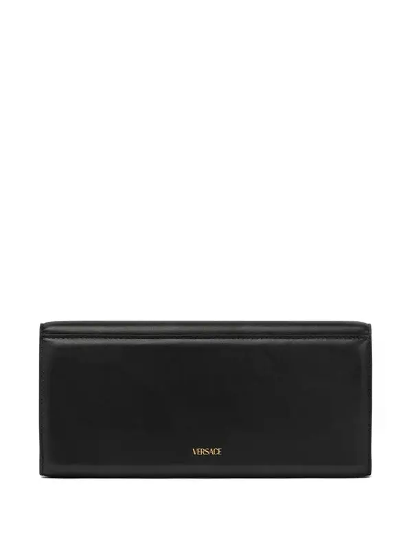 Versace Medusa-plaque Calfskin Shoulder Bag