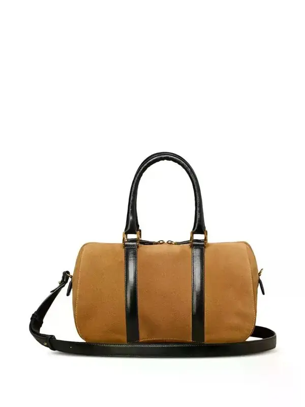 AMI Paris Boston Suede Tote Bag