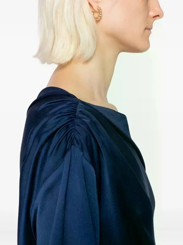 BLAKLACE Asymmetric-neck Top