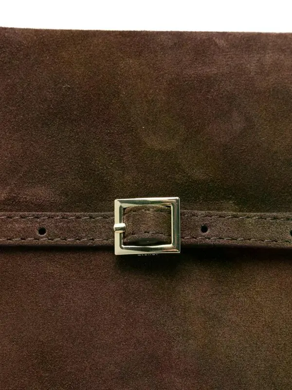Manu Atelier Le Cambon Suede Handbag - Brown
