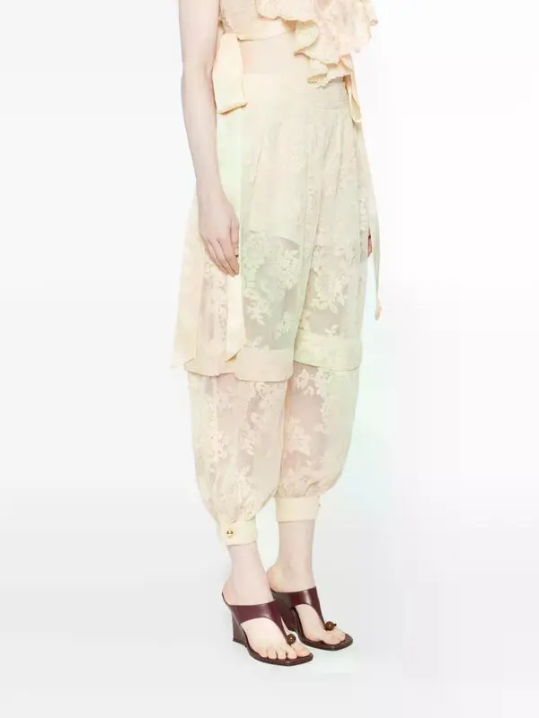 Zimmermann Floral Lace Trousers