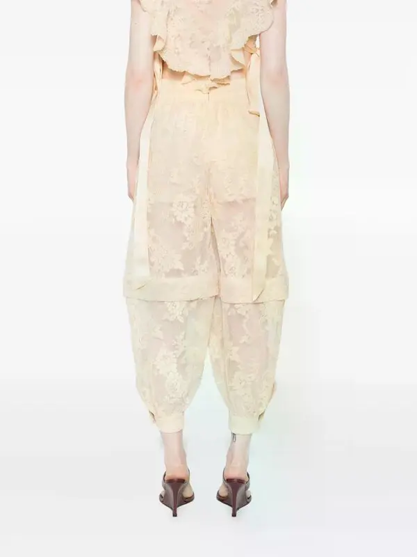 Zimmermann Floral Lace Trousers