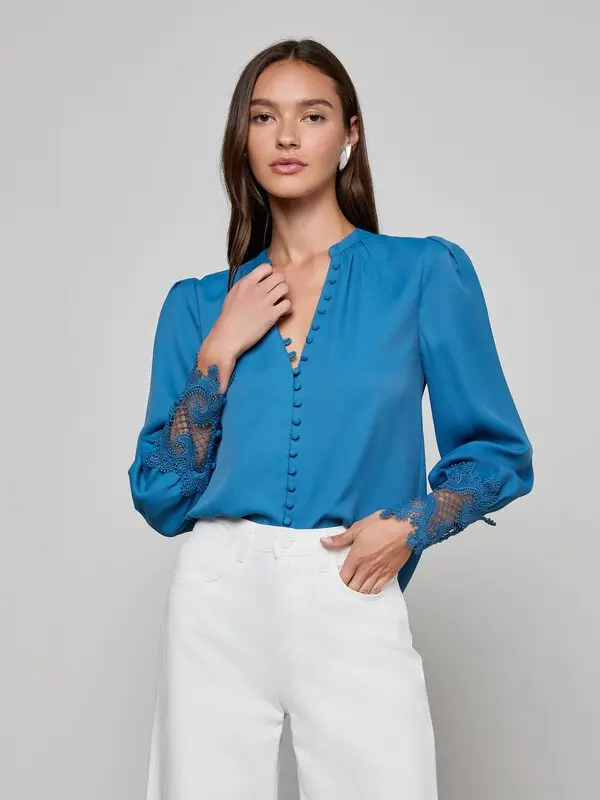 L'Agence Ava Blouse Top