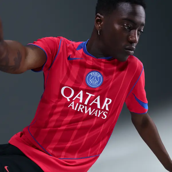 Nike Paris Saint-germain 2025/26 Stadium Third Dri-fit Total 90 Soccer Replica Jersey - Red