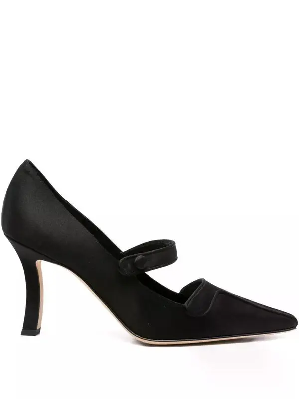 Manolo Blahnik 90mm Ganeus Pointed-toe Pumps