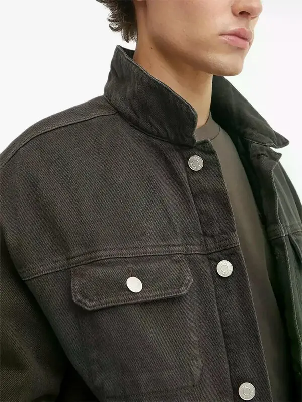 WON HUNDRED Button-fastening Denim Jacket