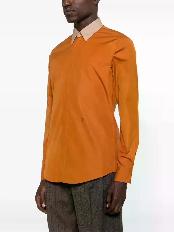 Fendi Contrasting-collar Shirt