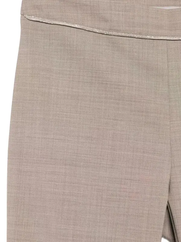 D.exterior Embellished Flared Trousers