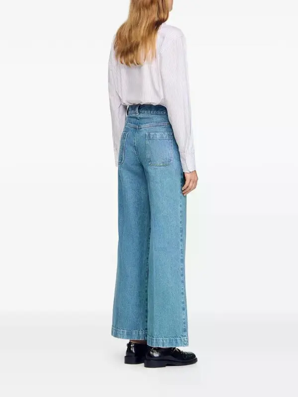 Sandro Wide-leg Jeans