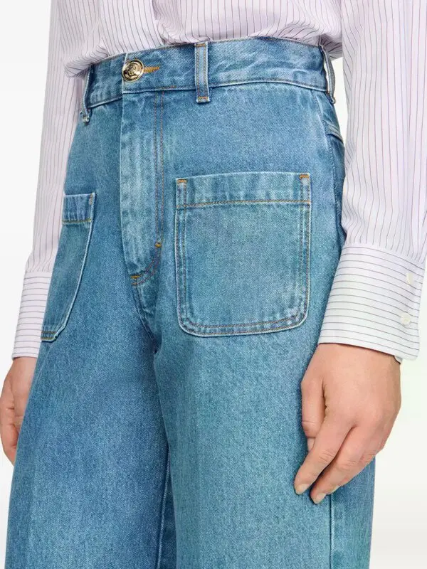 Sandro Wide-leg Jeans