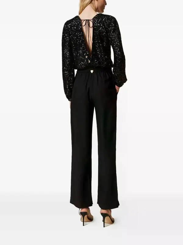 TWINSET Sequin-embellished Jumpsuit
