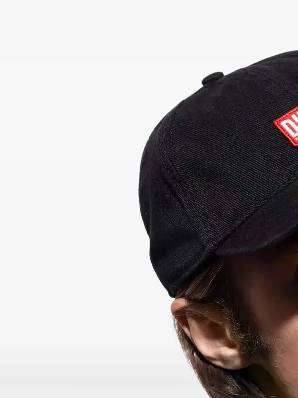 DIESEL Logo-patch Baseball Cap