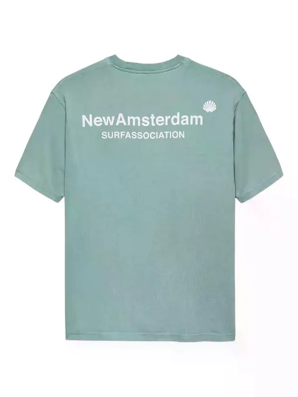 NEW AMSTERDAM SURF ASSOCIATION Shell Logo T-shirt