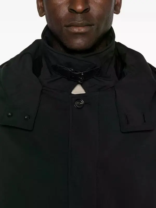 Brioni Hooded Cotton Coat
