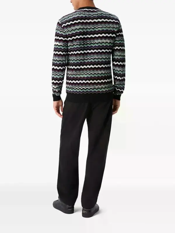 Missoni Zigzag-pattern Crew-neck Sweater