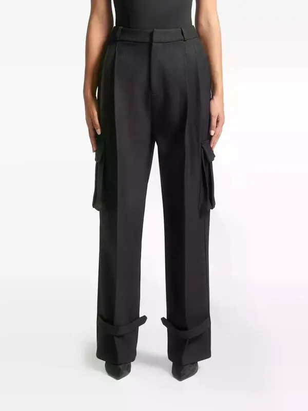 Manière De Voir Pleated Cargo Trousers