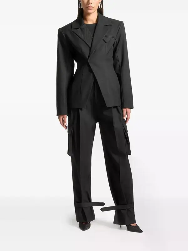 Manière De Voir Pleated Cargo Trousers