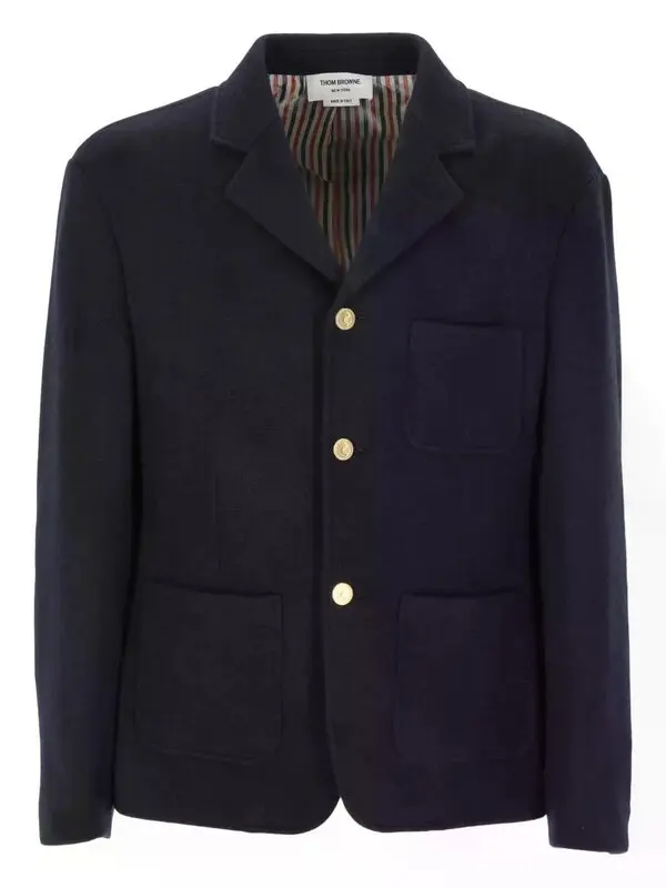 Thom Browne Patch-pocket Long-sleeve Jacket