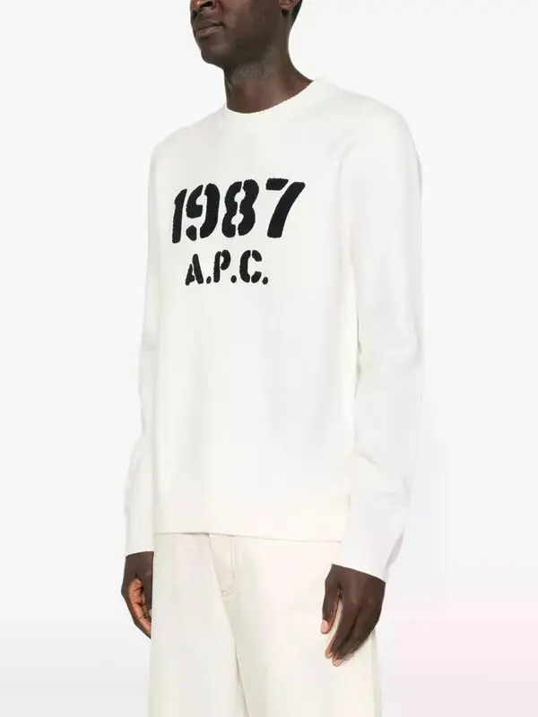 A.p.c. Long-sleeve Crew-neck Sweater