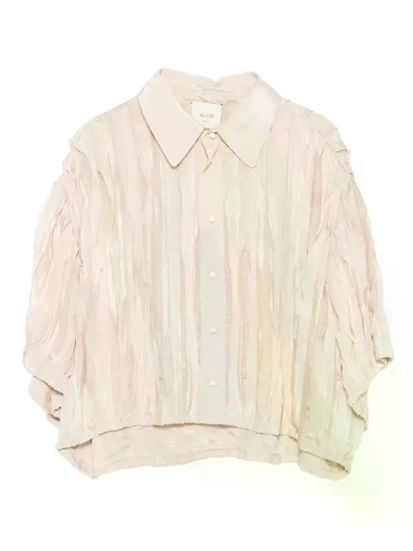 ALYSI Origami Pleated Shirt