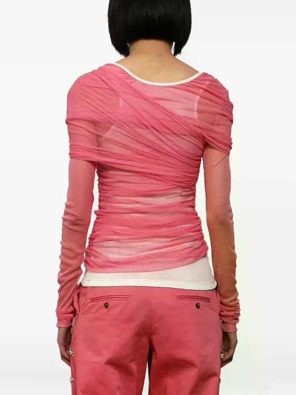 Christopher Esber Layered Tulle Top