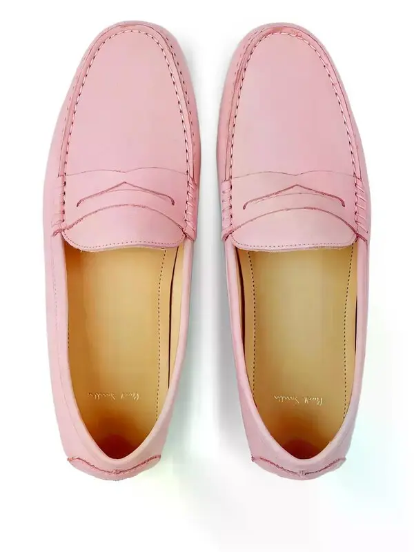 PS by PAUL SMITH Size 7 Pink Leather Slip On Loafers PS by PAUL SMITH Size 7 Pink Leather Slip On Loafers – Sui  main image 2