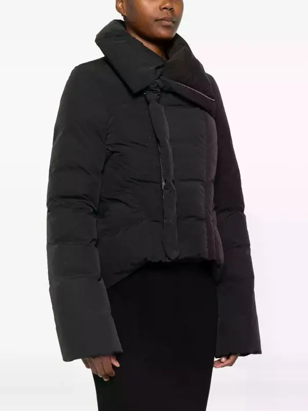 Rick Owens Asymmetrical Quilted Jacket