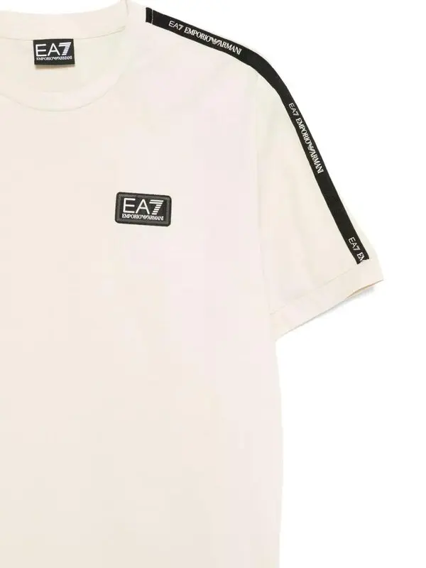 EA7 Logo-plaque Cotton T-shirt