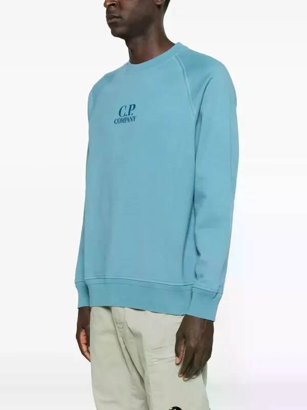 C.P. COMPANY Embroidered Cotton Sweatshirt