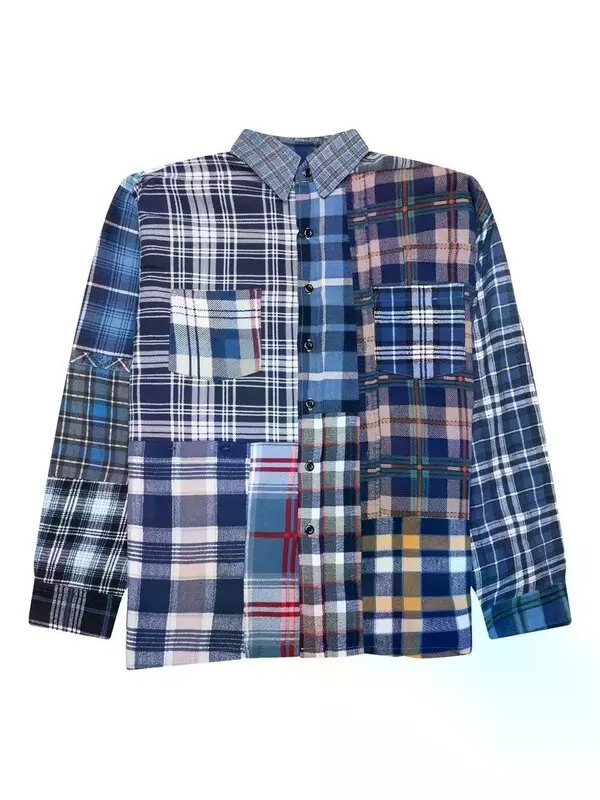 Needles Patchwork Flannel Shirt