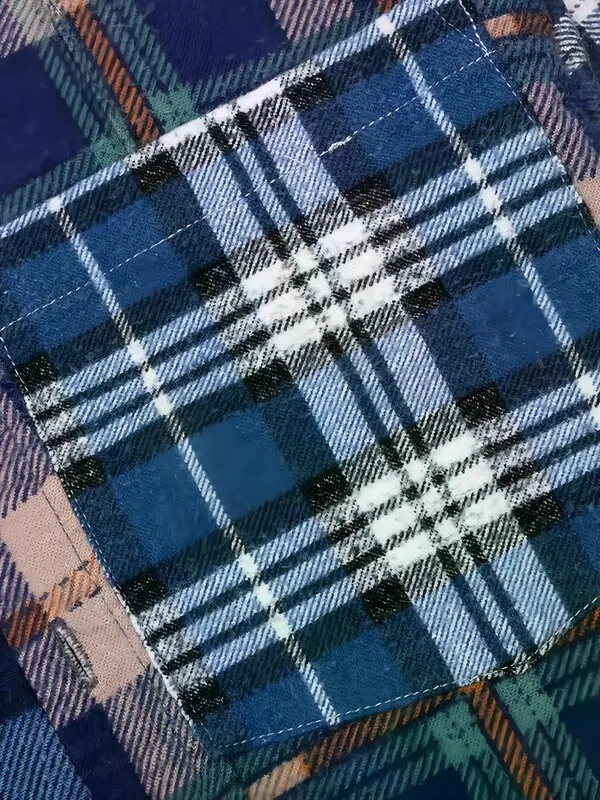 Needles Patchwork Flannel Shirt