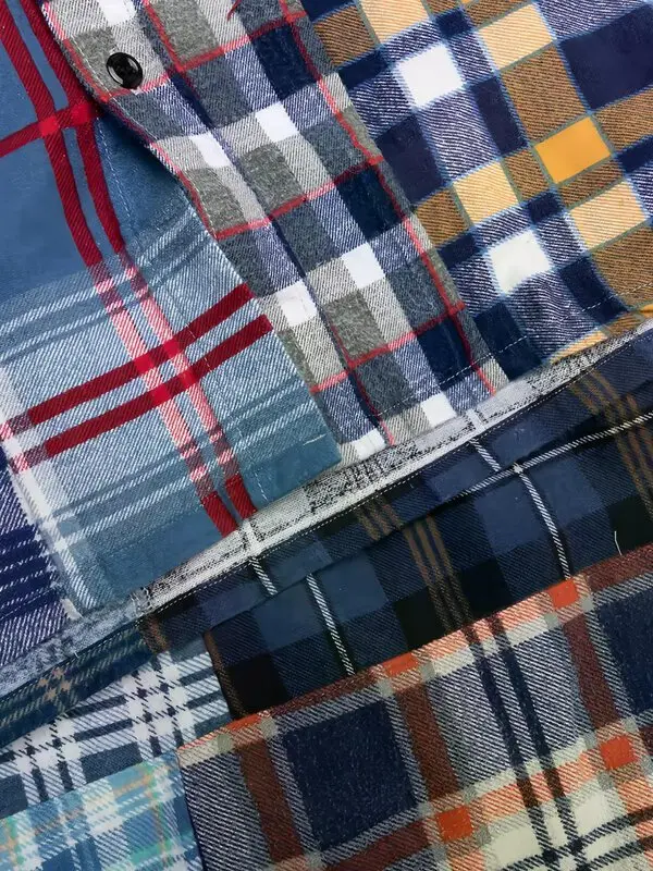 Needles Patchwork Flannel Shirt