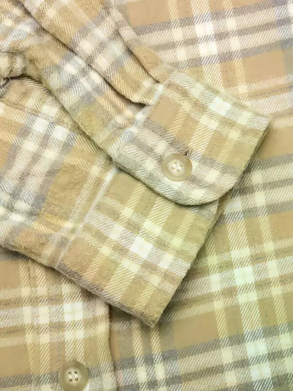 John Elliott Frayed Check-pattern Shirt