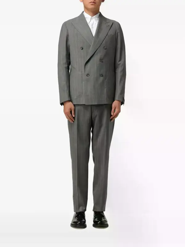 Tagliatore Pinstripe Double-breasted Suit Jacket
