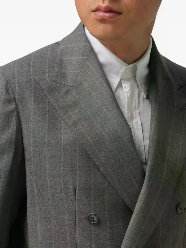 Tagliatore Pinstripe Double-breasted Suit Jacket