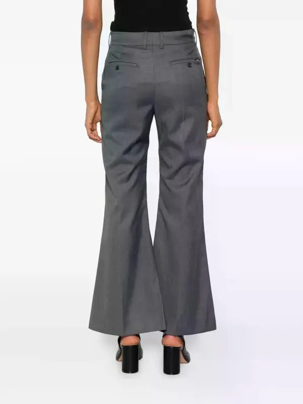 Rokh Crease Flared Trousers