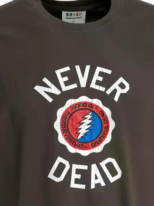 THISISNEVERTHAT Cotton T-shirt - Brown