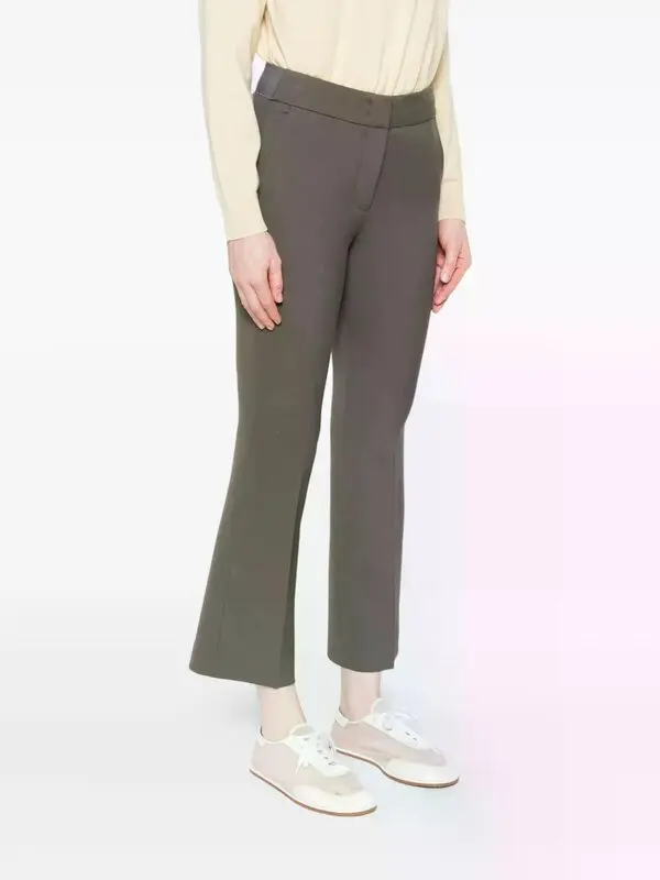 Peserico Flat-front Side-pocket Trousers