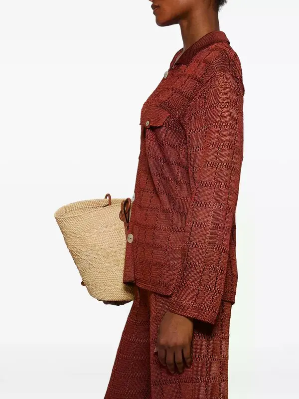 Calle Del Mar Grid-pattern Long-sleeve Shirt