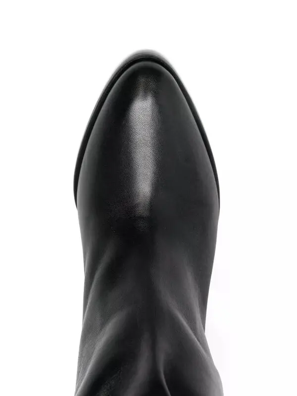 Isabel Marant Étoile Lolya Ankle Leather Boots - Black
