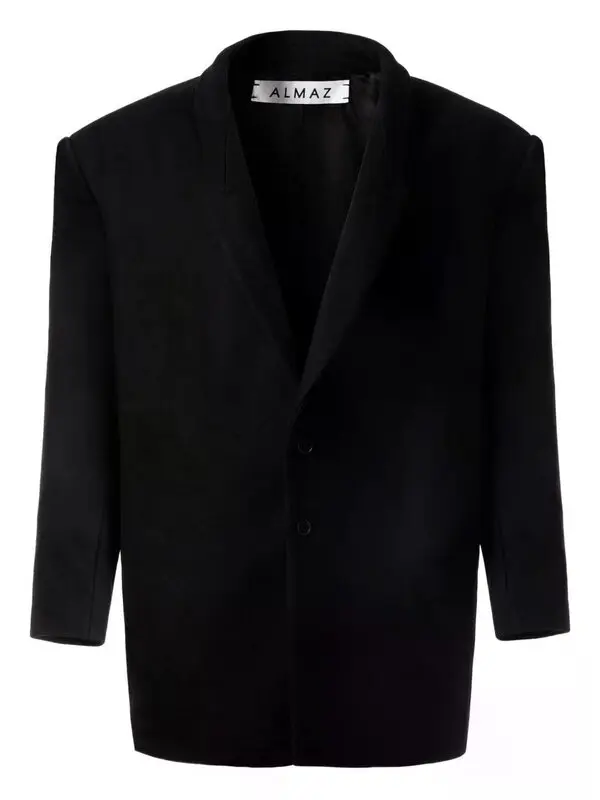 ALMAZ Trapeze Single-breasted Coat