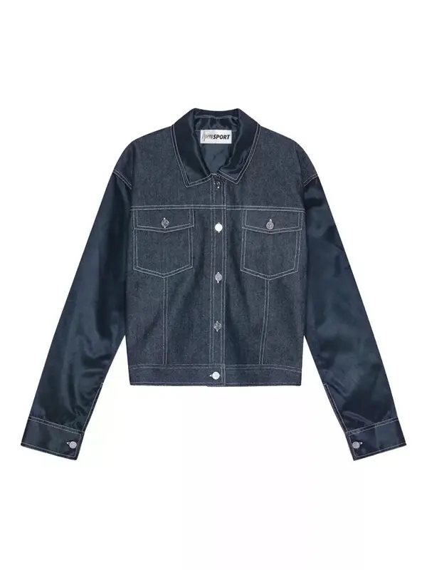 OPÉRASPORT Buttoned Denim Jacket