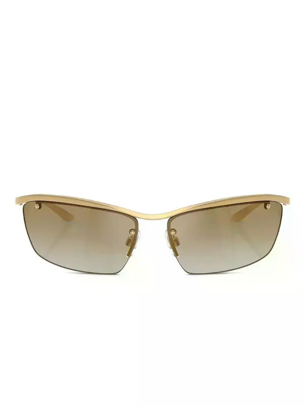 Dolce & Gabbana Shield-frame Sunglasses - Yellow