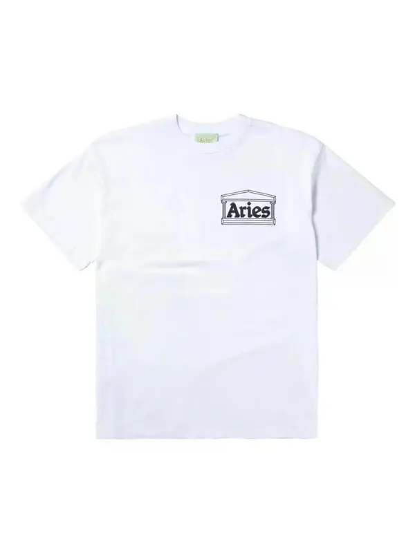 Aries Logo-print T-shirt - White
