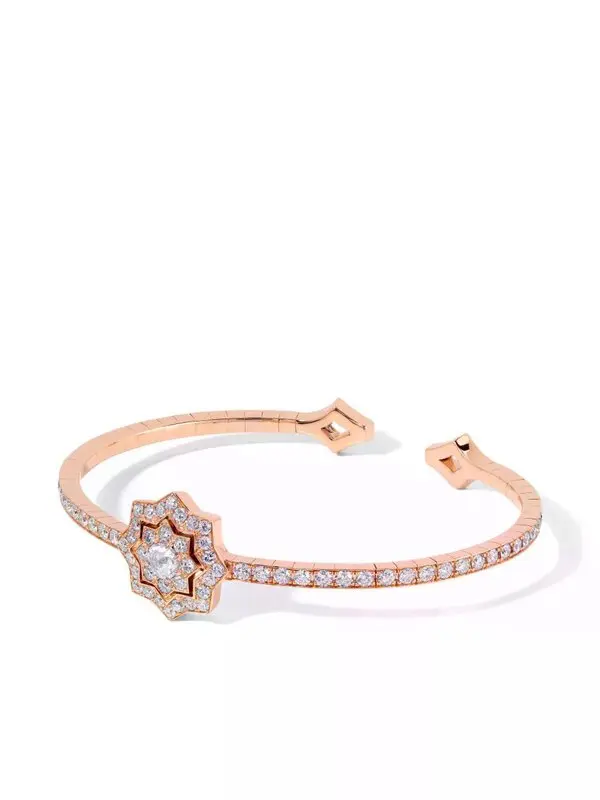 DAVID MORRIS 18k Rose Astra Bangle