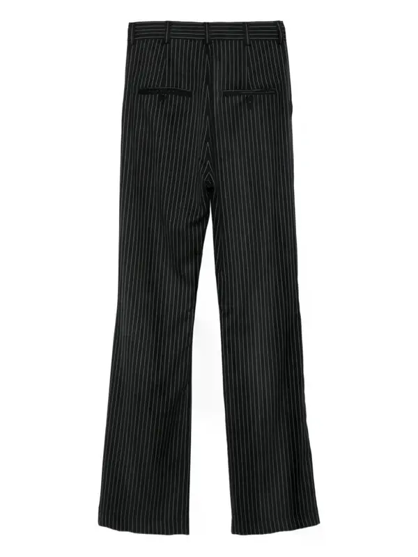 ALMAZ Pinstripe Split-knee Trousers