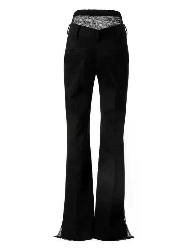 ALMAZ Lace-trim Trousers